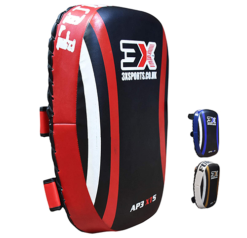 3X Sports Kick Pads Egg Model (Red) - 3X Sports