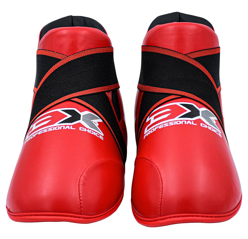 3X Sports Karate Boots (Red) - 3X Sports
